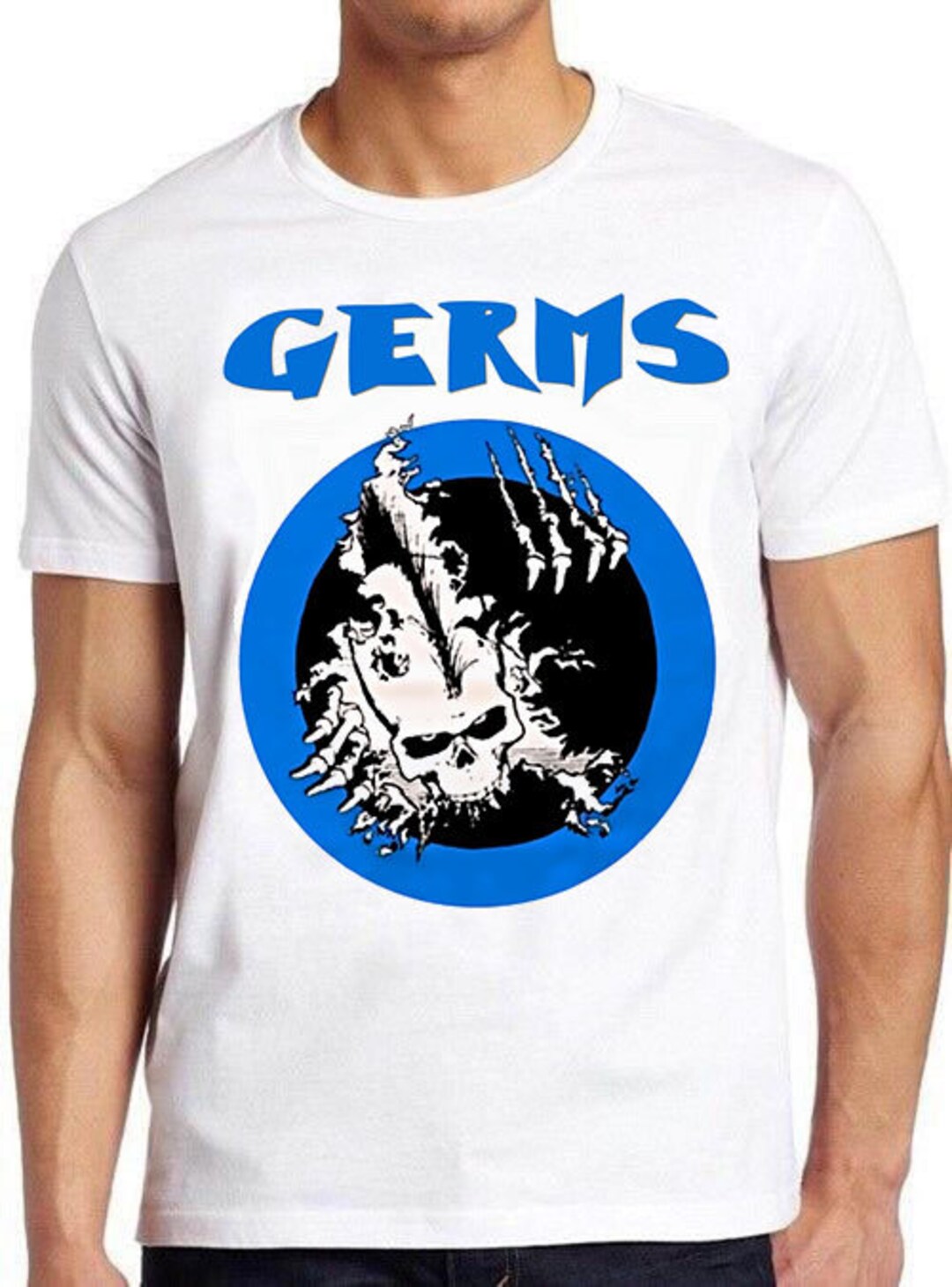 The Germs T Shirt B118 Punk Rock Retro Cool Top Tee - Etsy