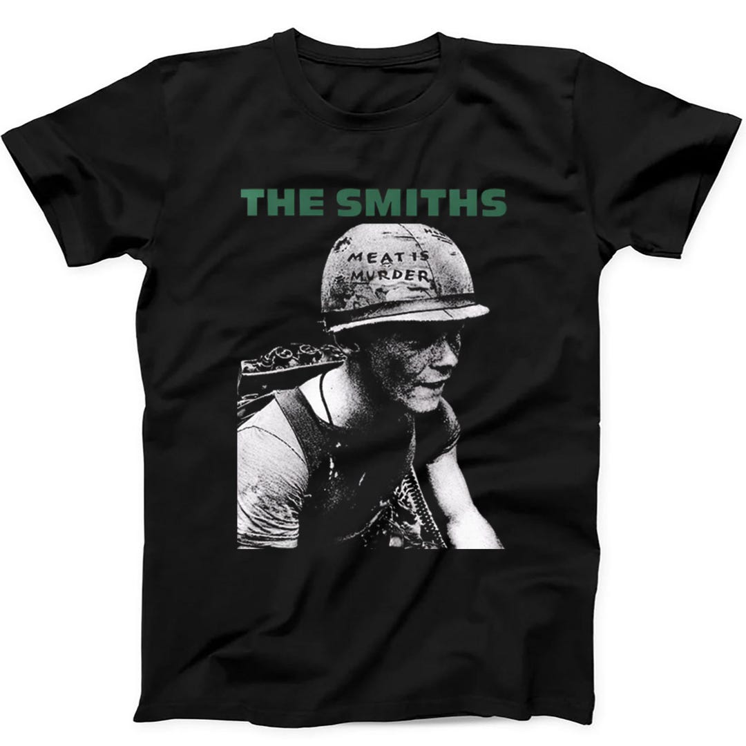 The Smiths Meat is Murder Punk Rock Retro Music Gift Tote Bag Black T ...