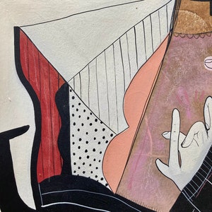 Feel Like A Fool Outsider Art Modern Artwork - Etsy