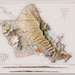 Island of Oahu - 1945 USGS Geologic Map - Topographic Shaded Relief Map ...