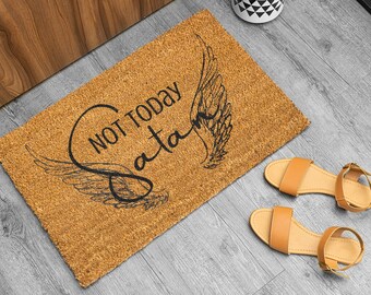 Satan Door Mat - Etsy
