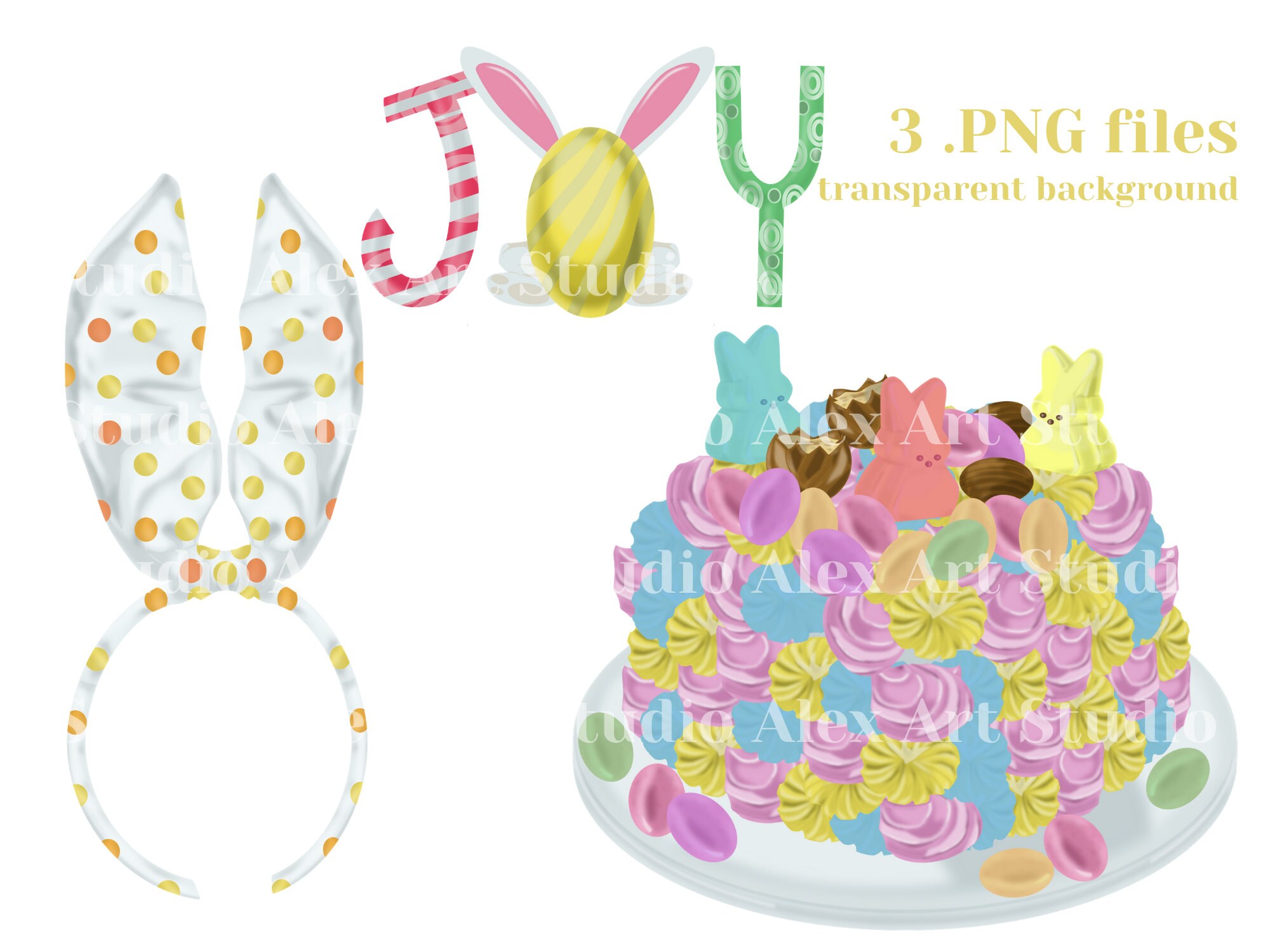 Easter Clipart, Spring Clipart, Festive Clipart, Holiday Clipart ...