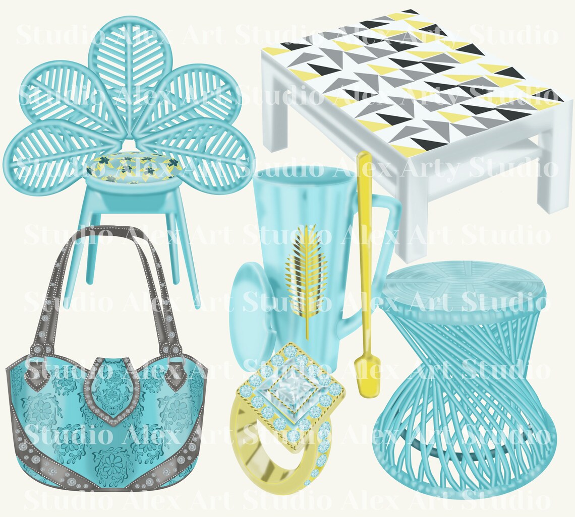 Boho Clipart Boho Chic Art Modern Boho Clip Art Boho - Etsy