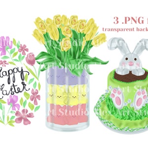 Easter Clipart, Spring Clipart, Festive Clipart, Holiday Clipart ...