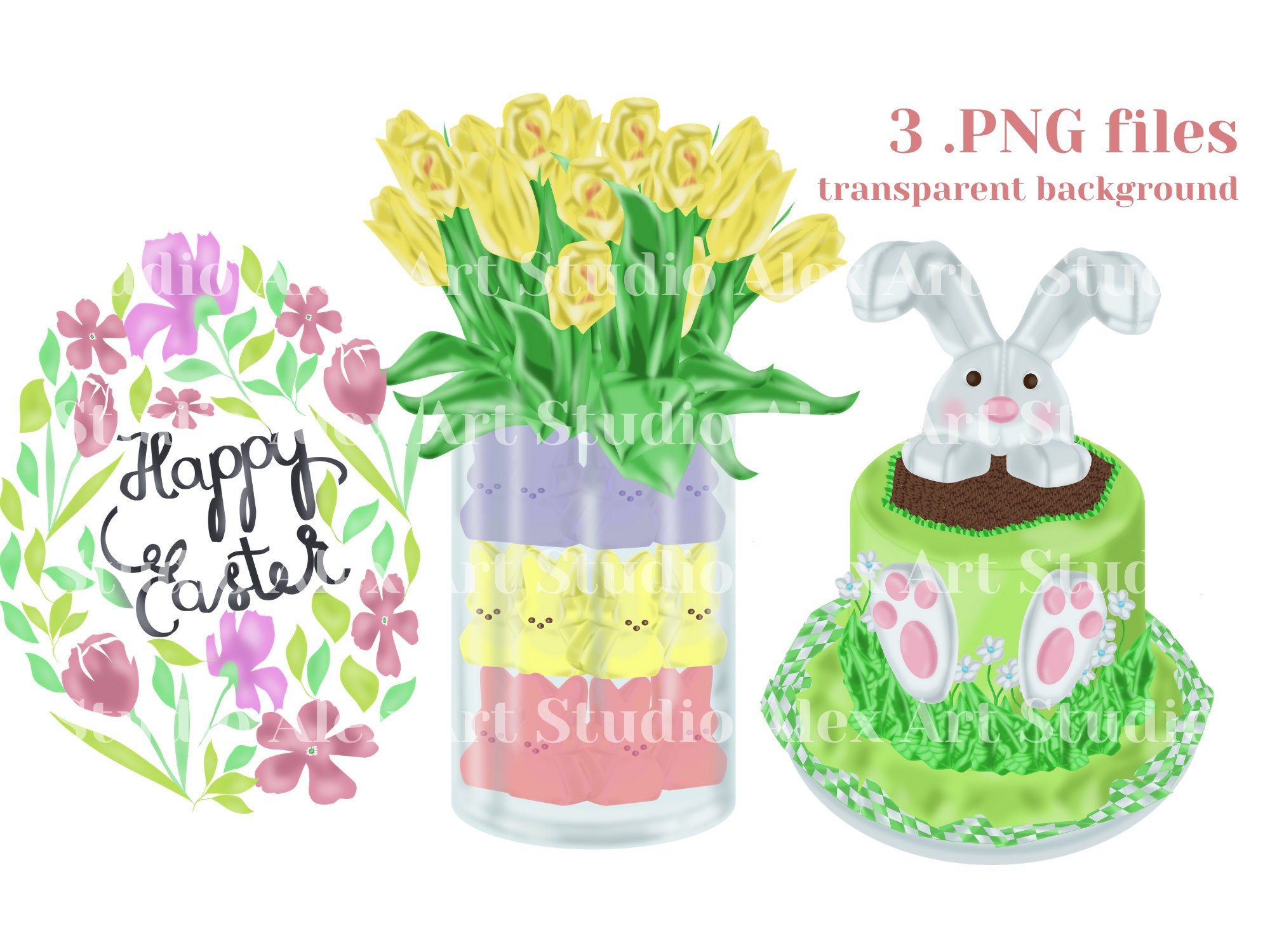 Easter Clipart, Spring Clipart, Festive Clipart, Holiday Clipart ...