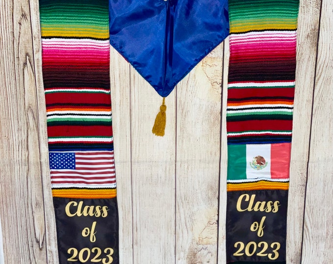 Mexican Graduation Stoles, Graduation Sash - Etsy