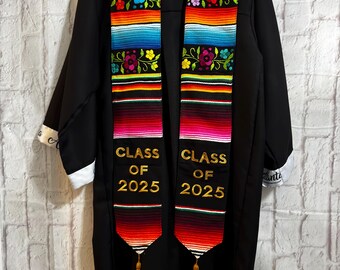 Graduation Stoles, Graduation Stole, Graduation Sash, Mexican ...