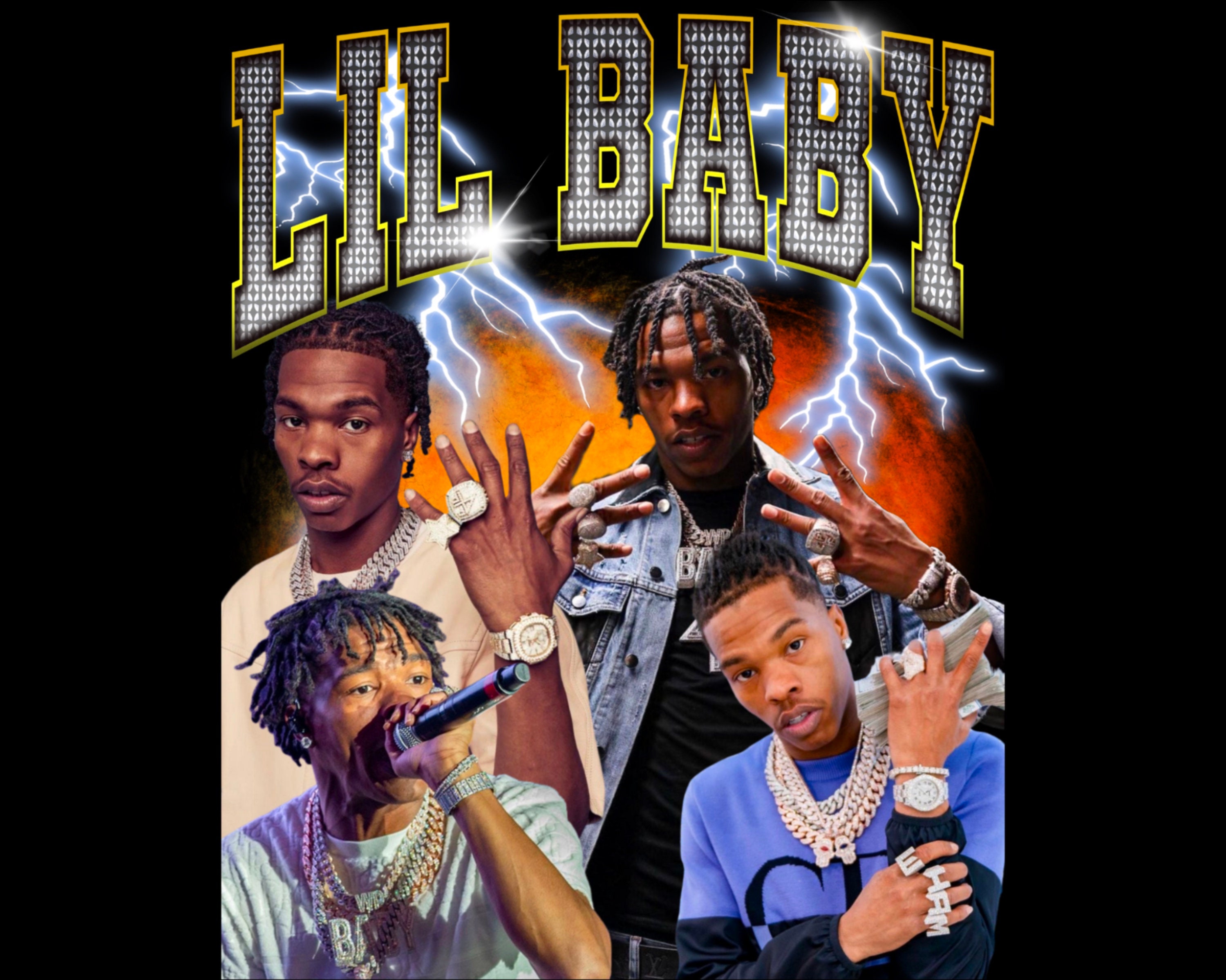 Lil Baby Png File T-SHIRT Design Printable Design Ready to - Etsy