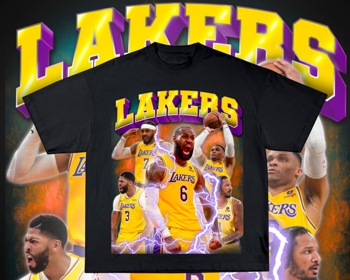 Ready to Print T-shirt Design Lakers, Png File Download, for Dtg, Dtf ...