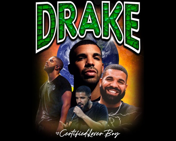 Ready to Print T-shirt Design Png File Drake Shirt Design - Etsy