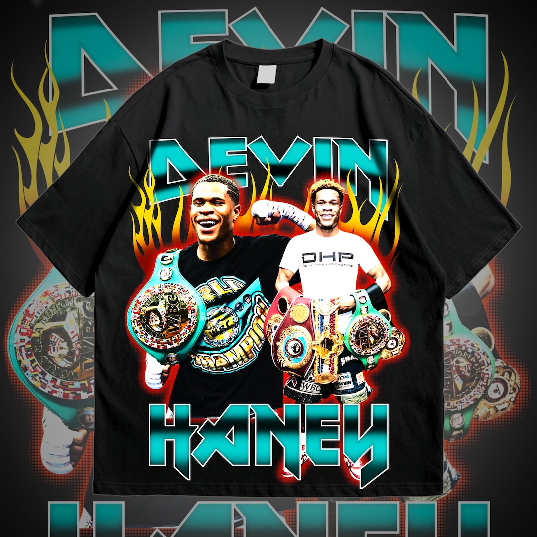 Devin Haney Png, Tshirt Design, Boxing Shirt for Dtf, Dtg, Sublimation ...
