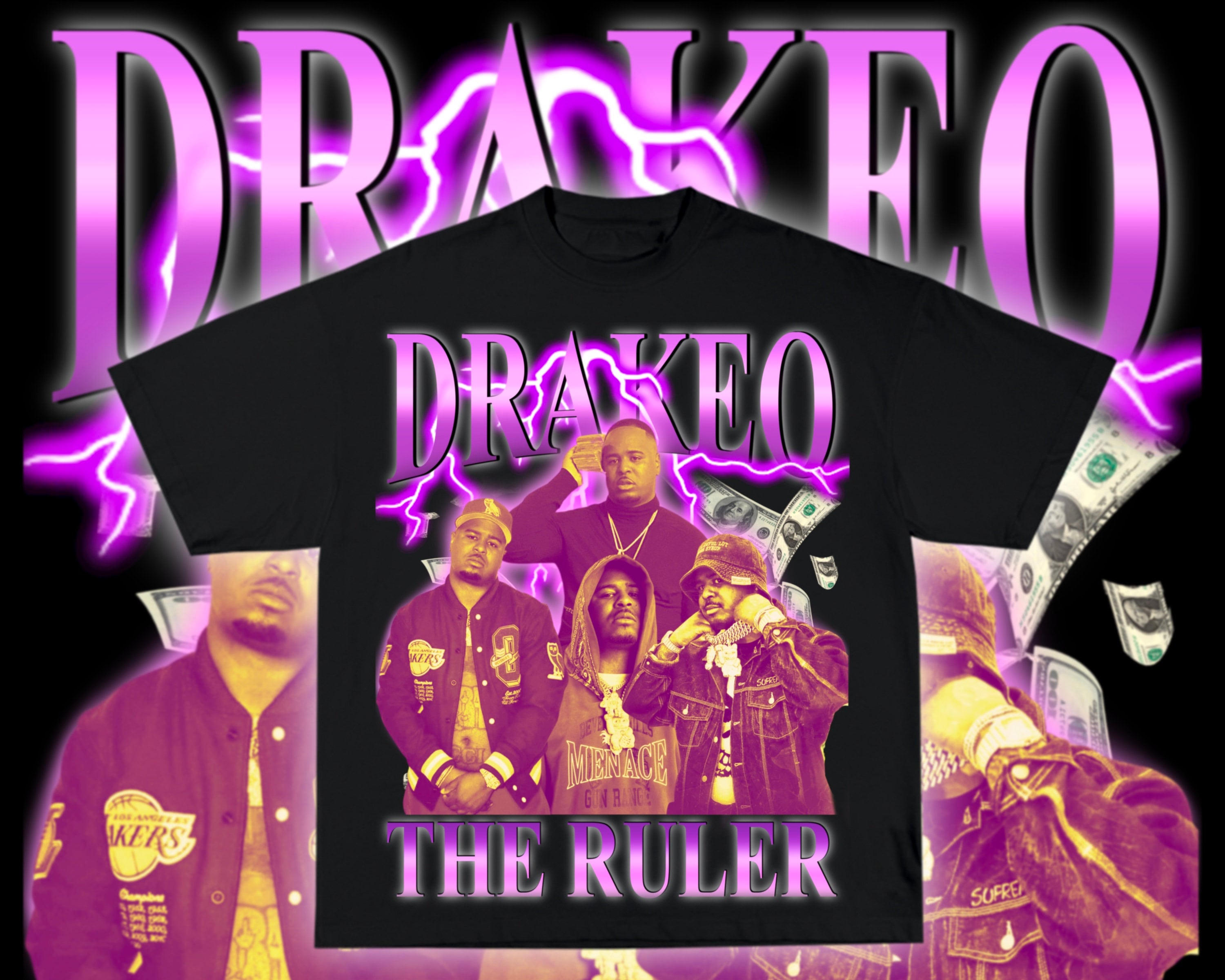 Rap Shirt Design,drakeo Png File, Drakeo the Ruler, Downloadable ...