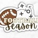 Football Fan Sticker, Footballsticker, Football Season Sticker, NFL Fan ...