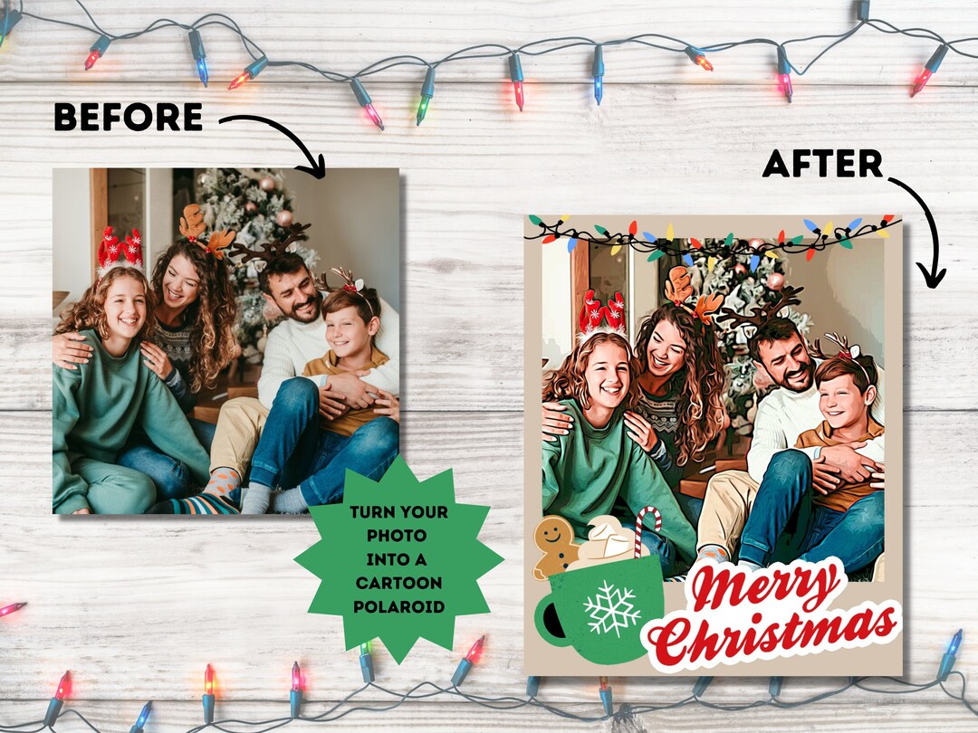 Custom Polaroid, Polaroid Photo Frame, Christmas Gift, Polaroid Print ...