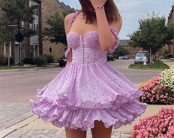 French Mini Dress - Etsy