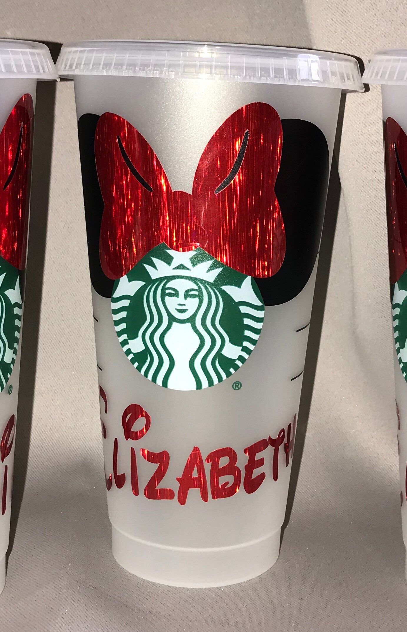 Custom Cold Cup Large Bow - Etsy