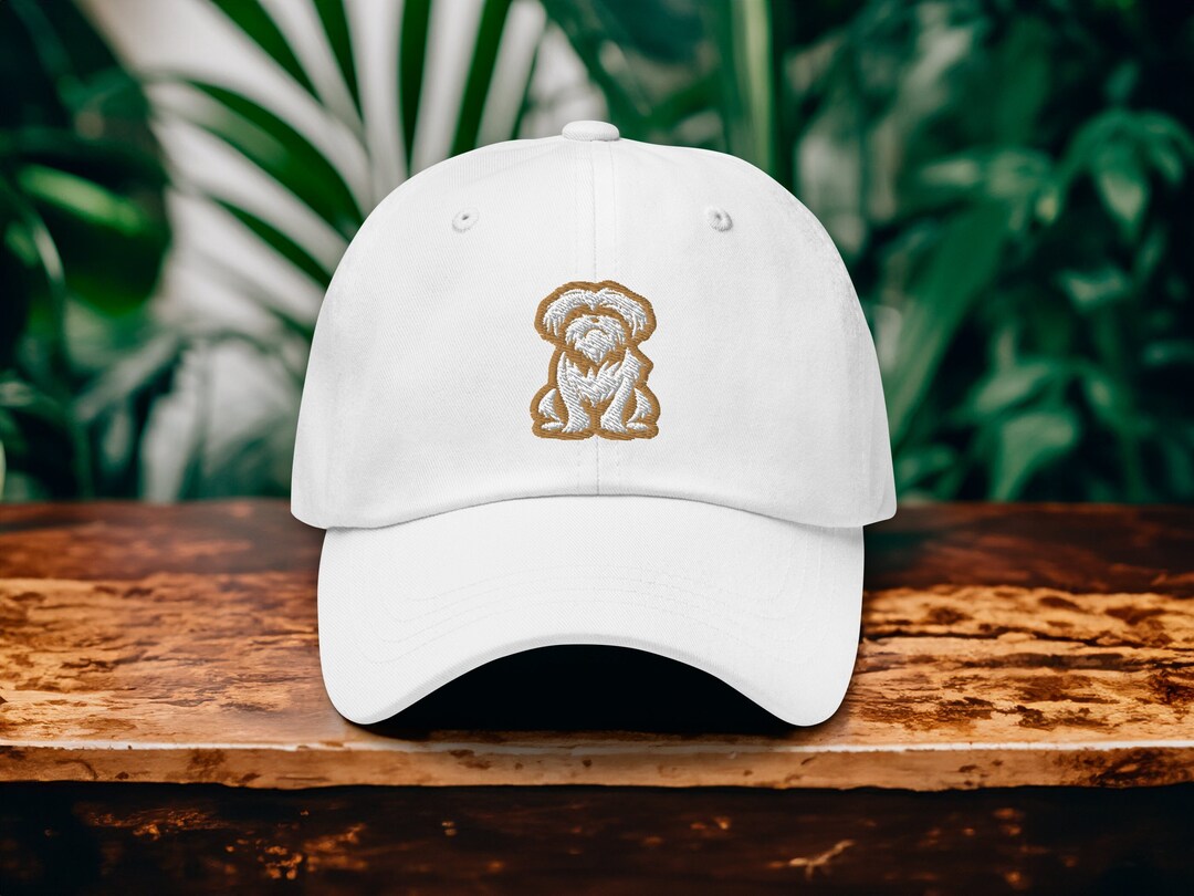 Shih Tzu Style: Embroidered Adjustable Dad Hat W/ Unique Dog Emblem ...