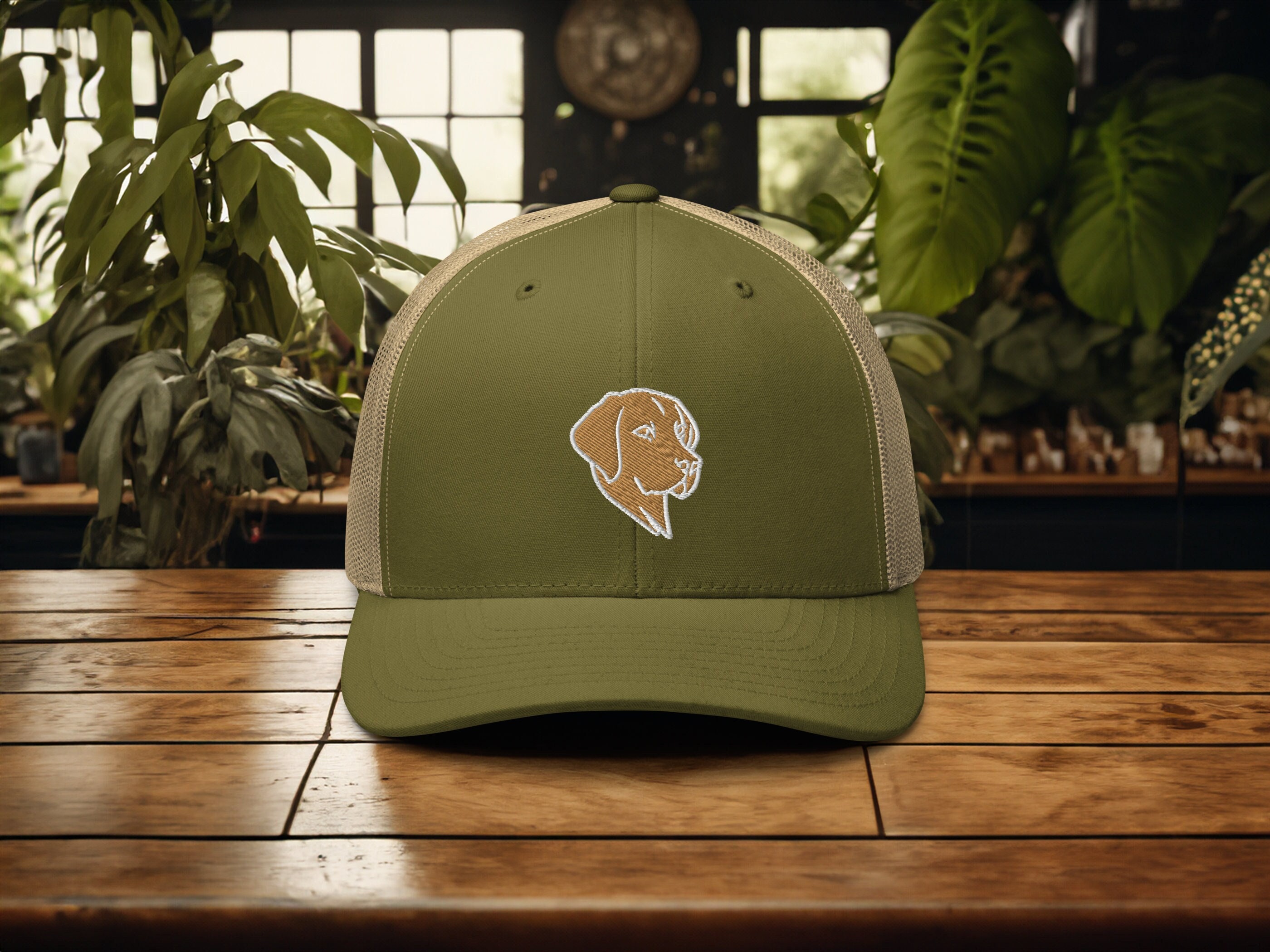 Labrador Retriever Trucker Cap With Mesh Back - Etsy