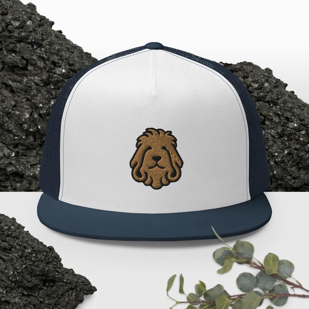 Lupe Havapoo Dog Embroidered Fabric Trucker Cap - Etsy