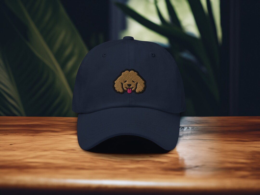 Labradoodle Embroidered Dad Hat, Doodle Adjustable Baseball Cap, Gift ...