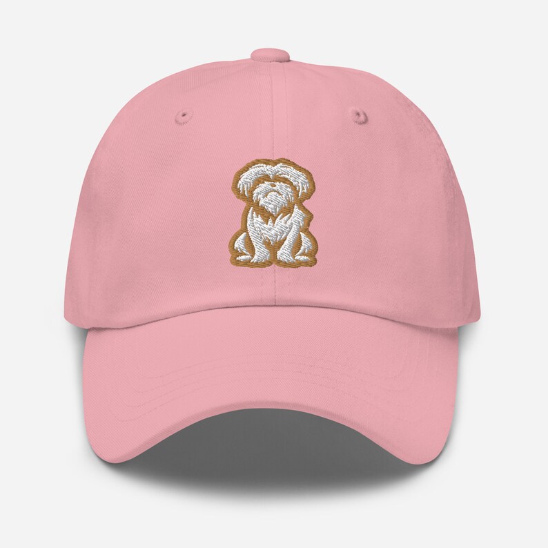 Shih Tzu Style: Embroidered Adjustable Dad Hat W/ Unique Dog Emblem ...