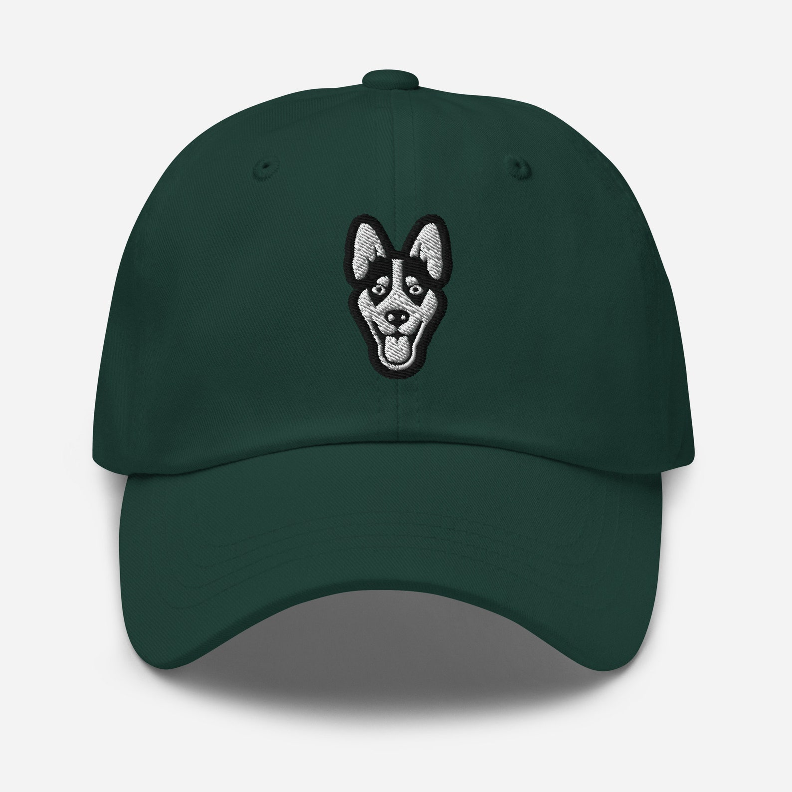 Belgian Malinois Dad Hat, Embroidered Dog Adjustable Baseball Cap ...