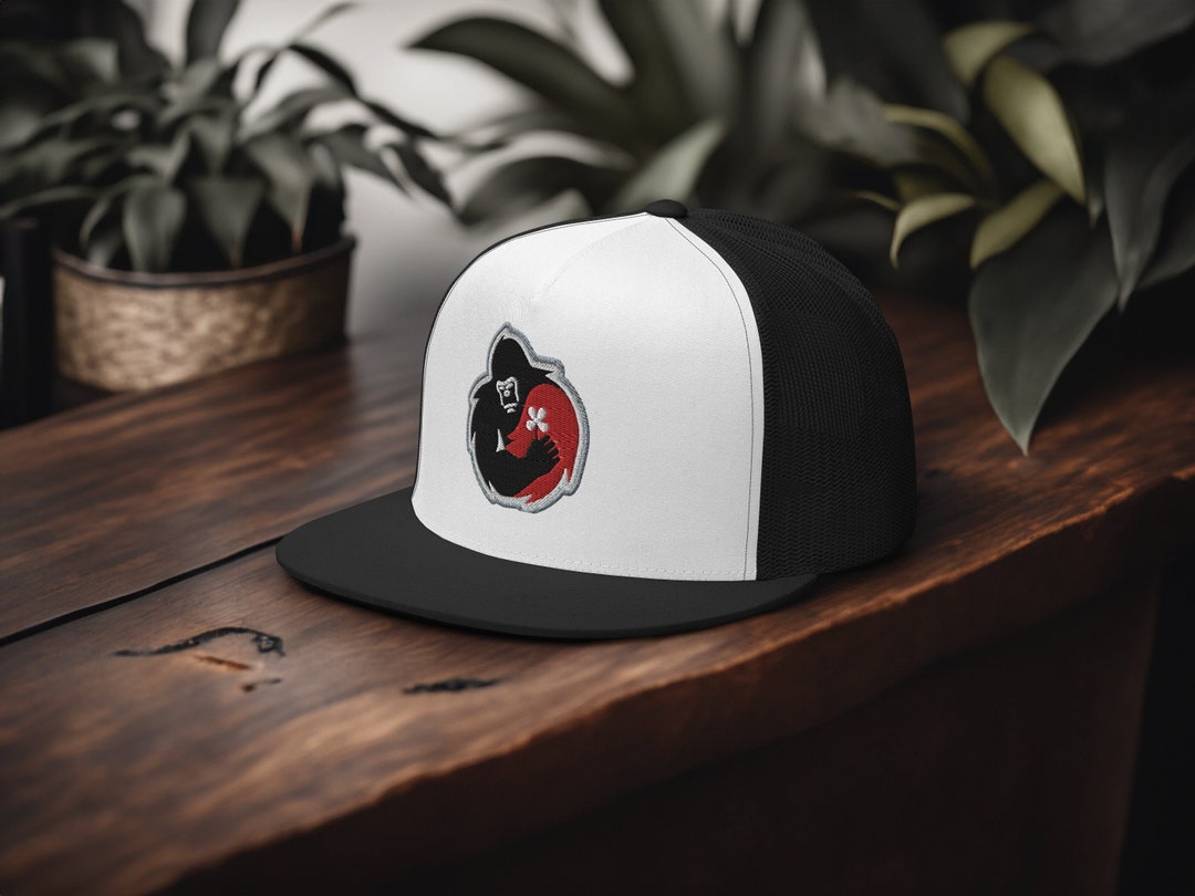 Spring Sasquatch Trucker Cap, Bigfoot Embroidered Snapback Baseball Cap ...