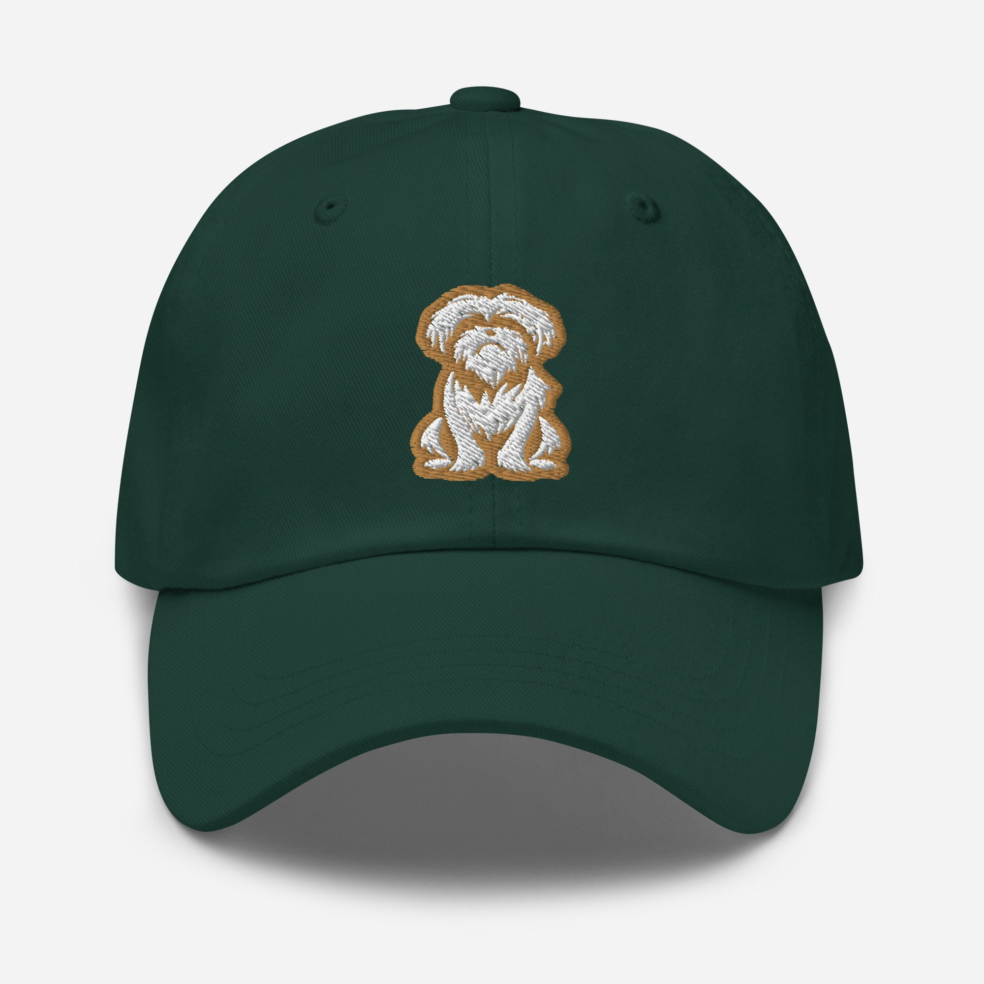 Shih Tzu Style: Embroidered Adjustable Dad Hat W/ Unique Dog Emblem ...
