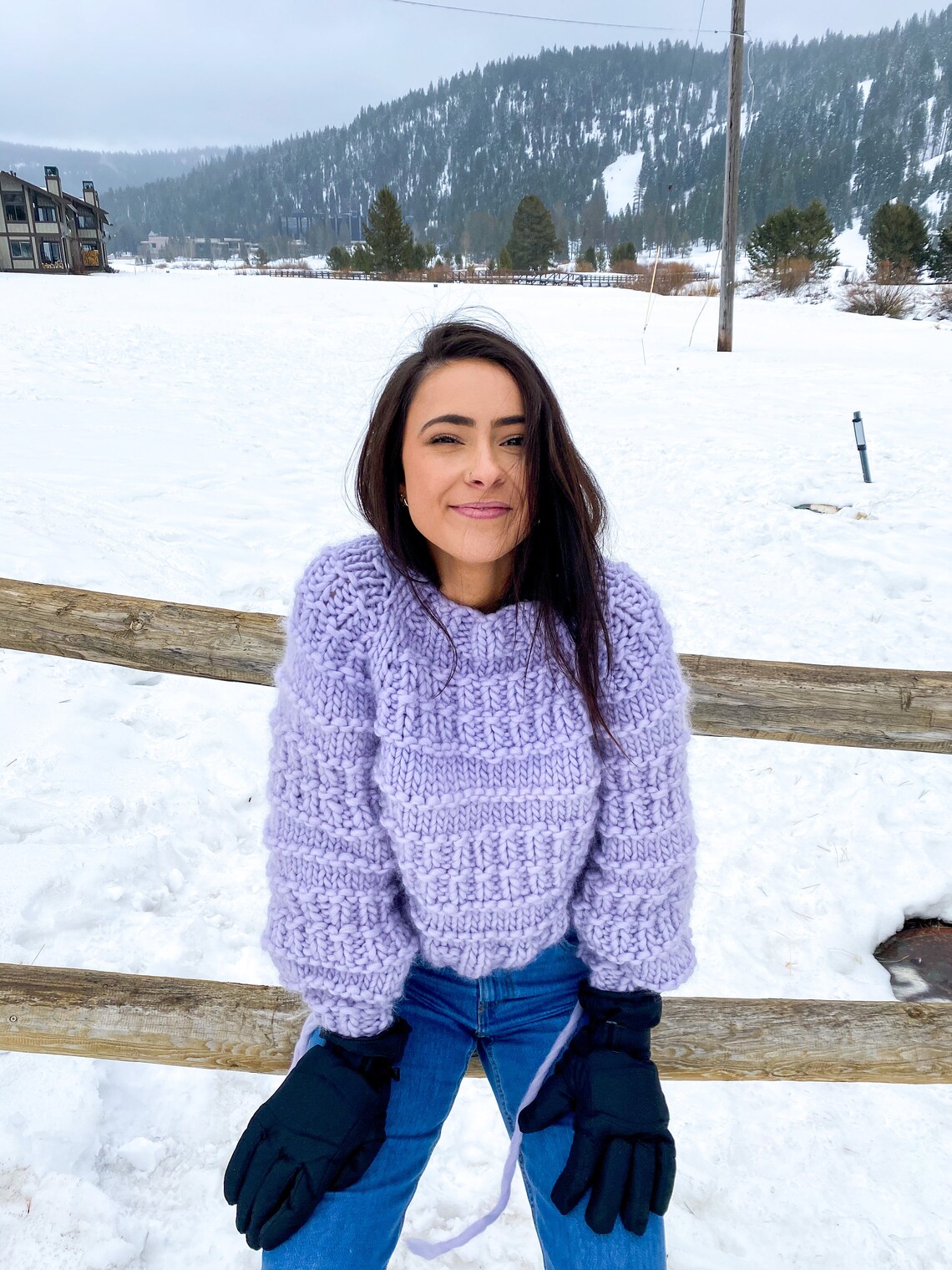 Knitting Pattern: JESS SWEATER Chunky Textured Slight - Etsy Canada