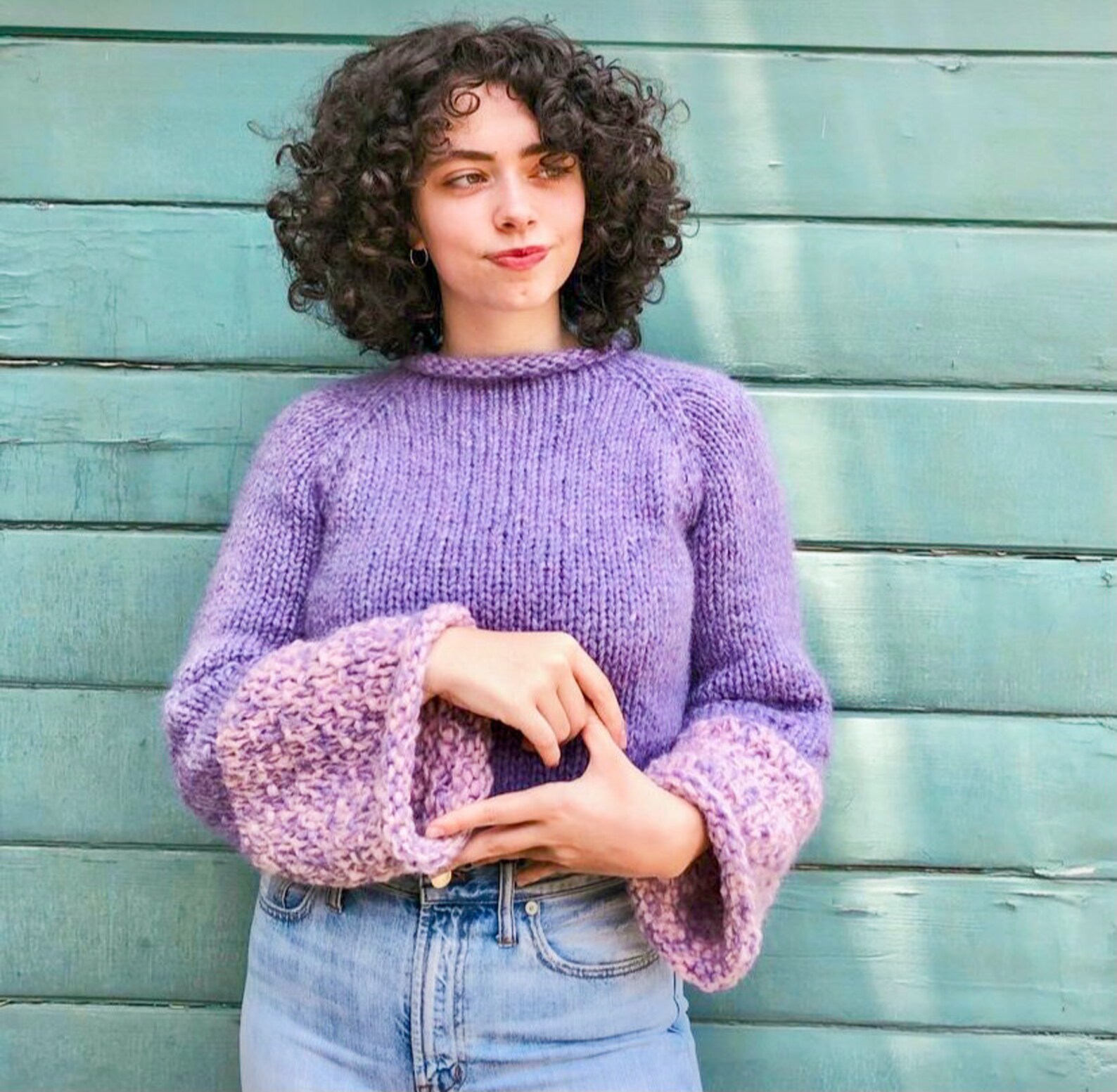 HOW I ROLL SWEATER Easy, Beginner Friendly, Instant Download, Knitting ...