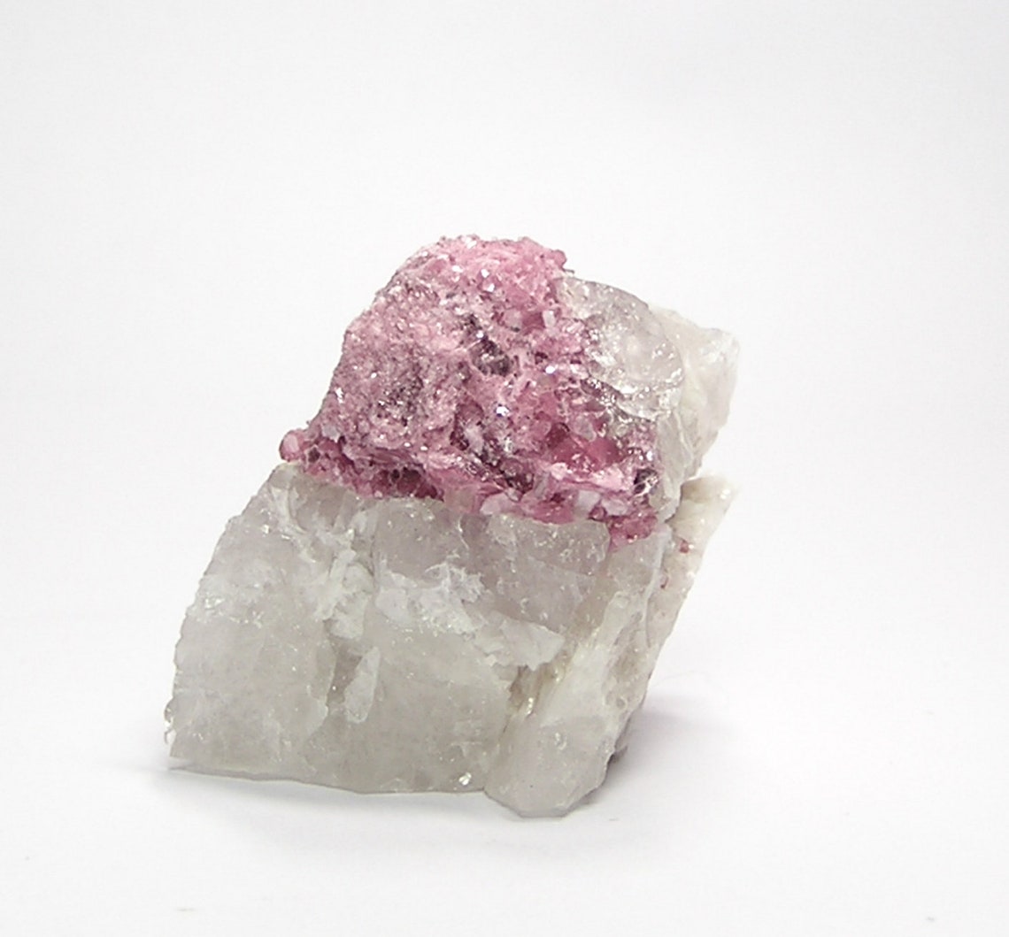 Mica Rare Rose Pink Muscovite on Rock Mineral Collection | Etsy