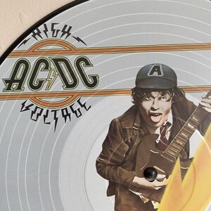 AC/DC High Voltage Album Vinyl Record Wall Art - Etsy