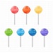 Watercolor Candy Clipart / Lollipop Clipart / Sugary Sweets / Dessert ...
