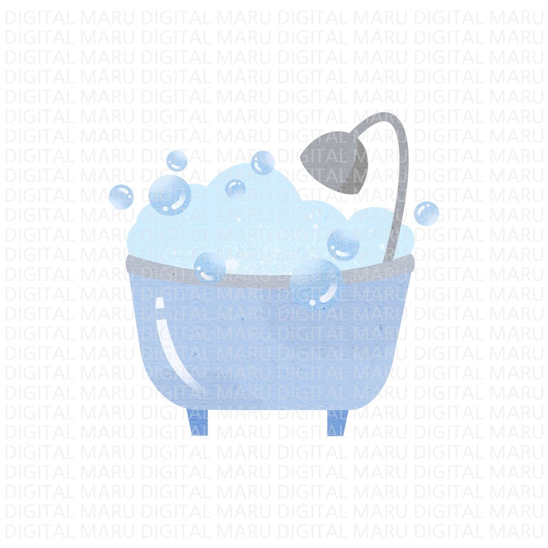 Watercolor Bath Bombs Clipart / Soap Clipart Download / Bath - Etsy