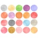 Watercolor Circles Clipart / Watercolor Clipart Dots / Dots Download ...