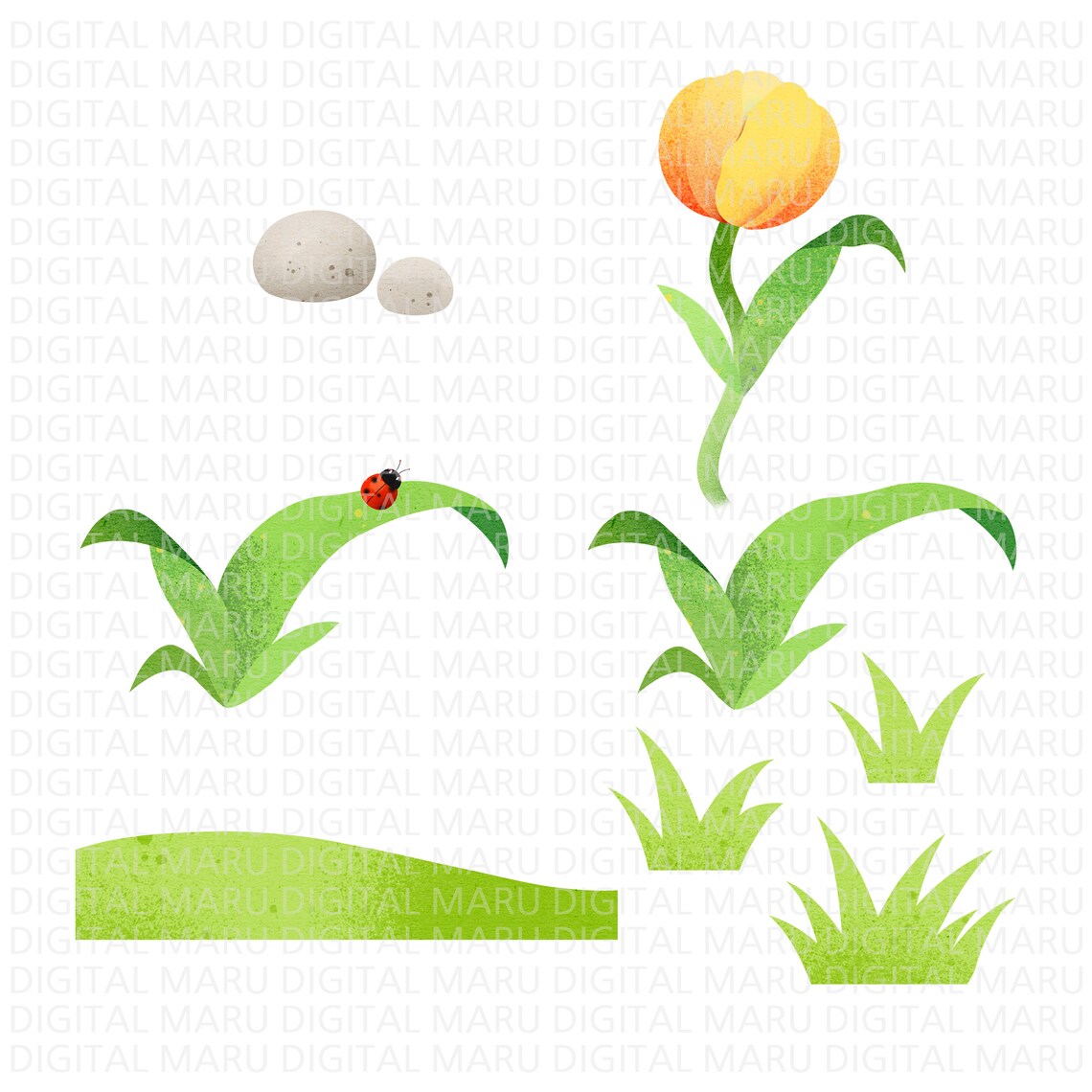 Watercolor Ladybugs Clipart / Sweet Ladybug Download / Flying - Etsy