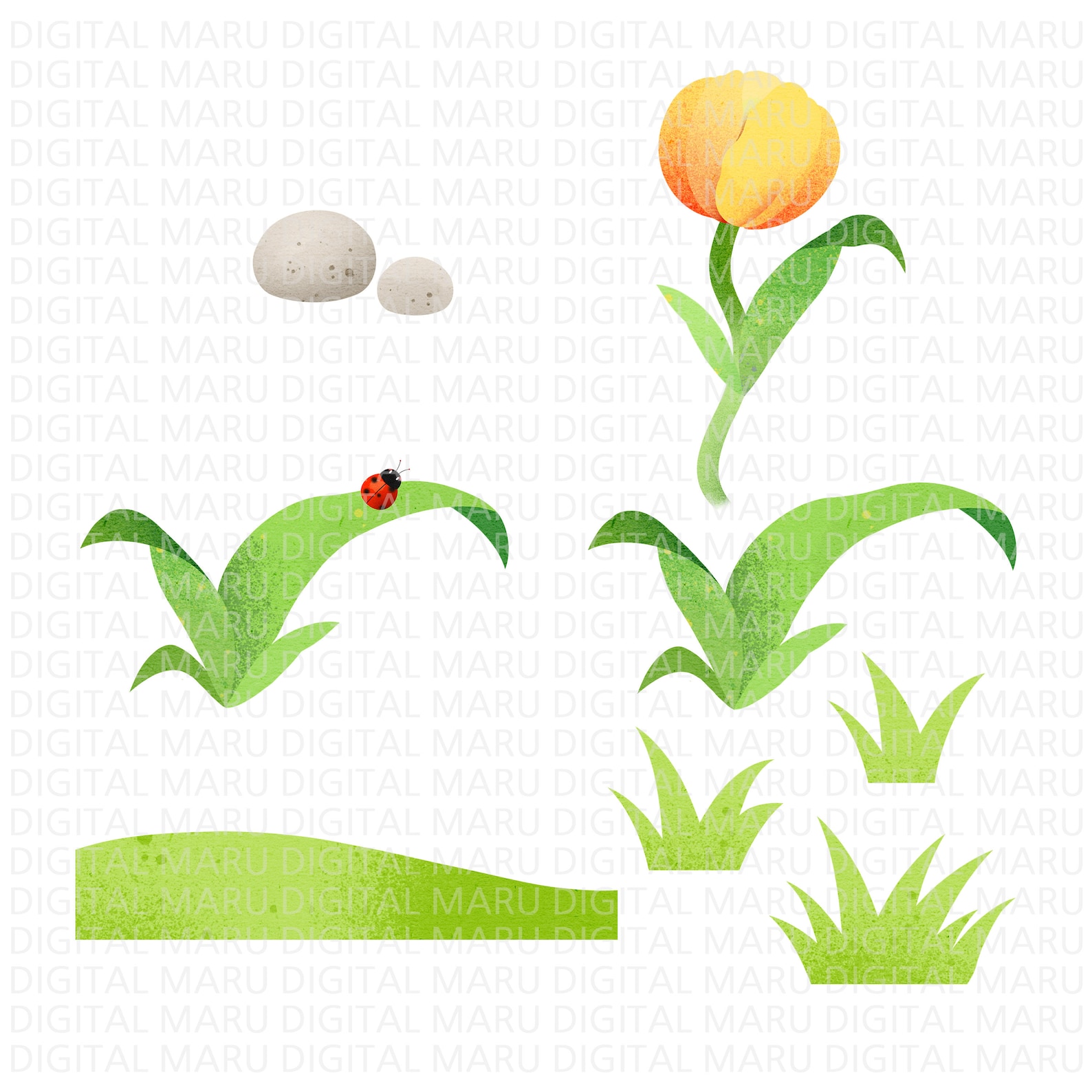 Watercolor Ladybugs Clipart / Sweet Ladybug Download / Flying - Etsy