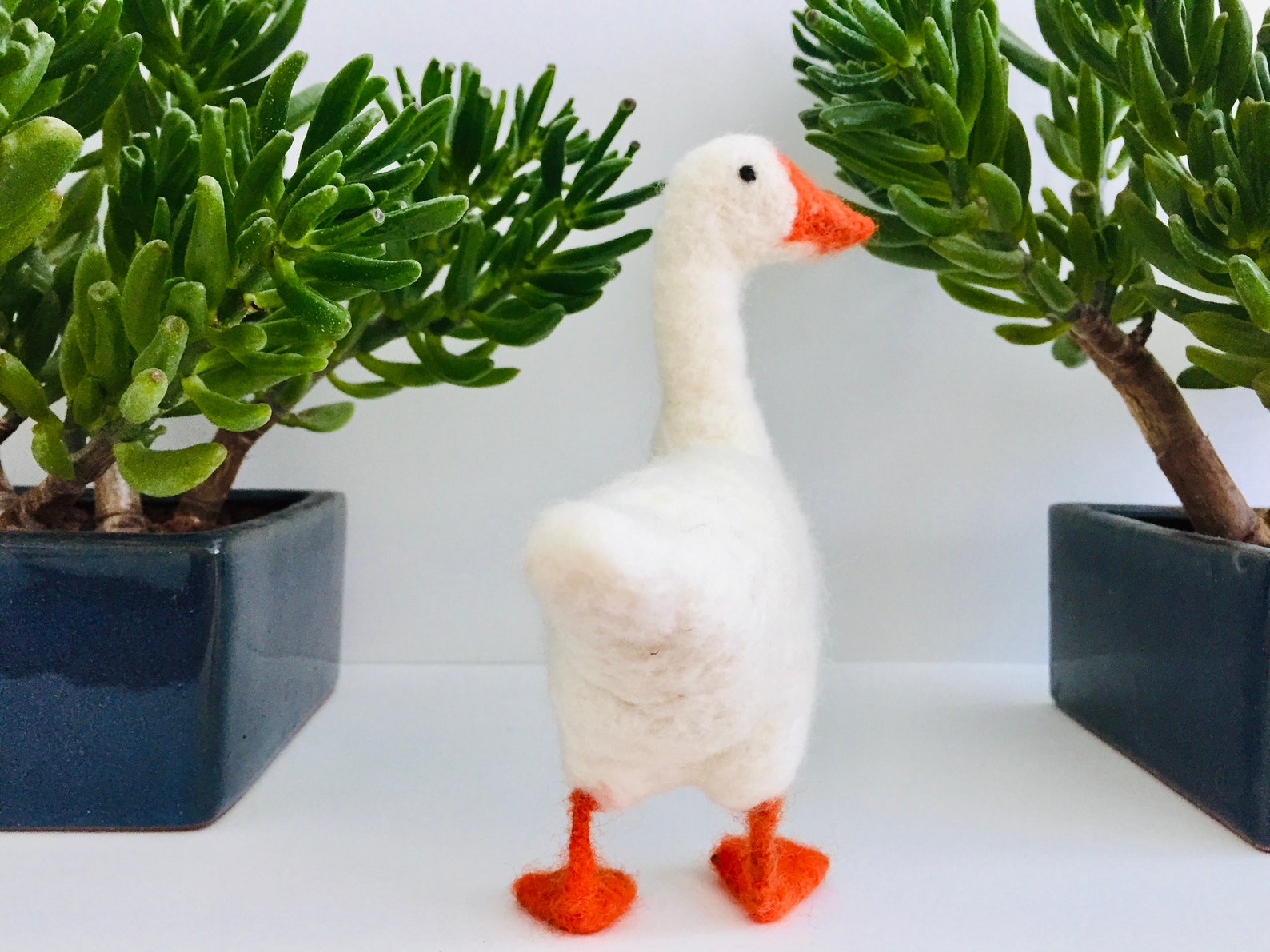Needle Felted Goose, Felted Bird, Goose Gift, Goose Lover, Bird Gift ...