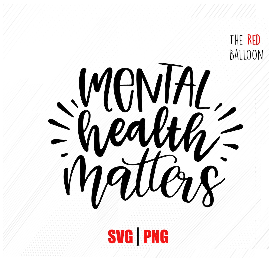 Mental Health Matters Png Svg Clip Art Instant Download Etsy