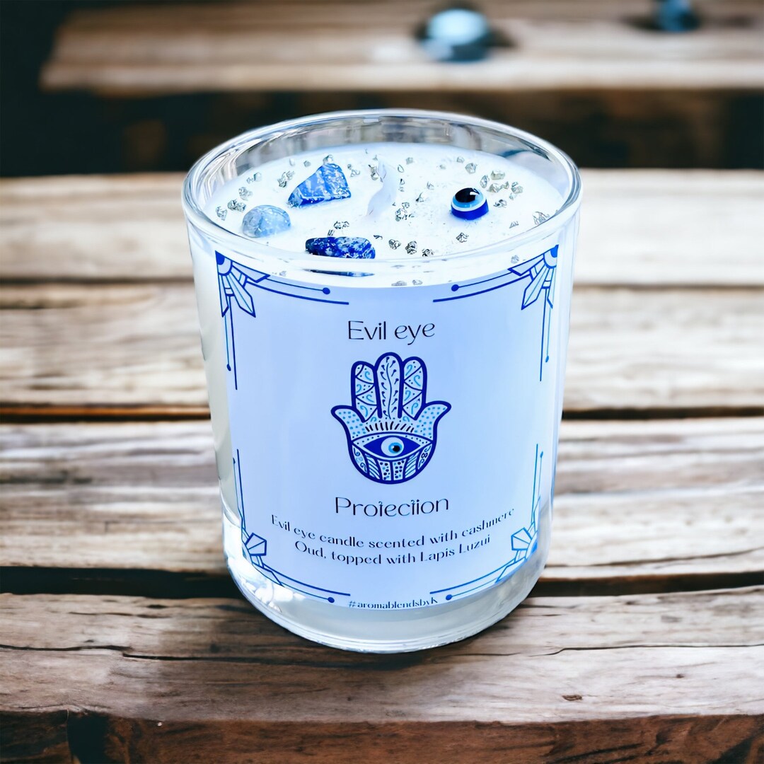 Evil Eye Candle - Etsy