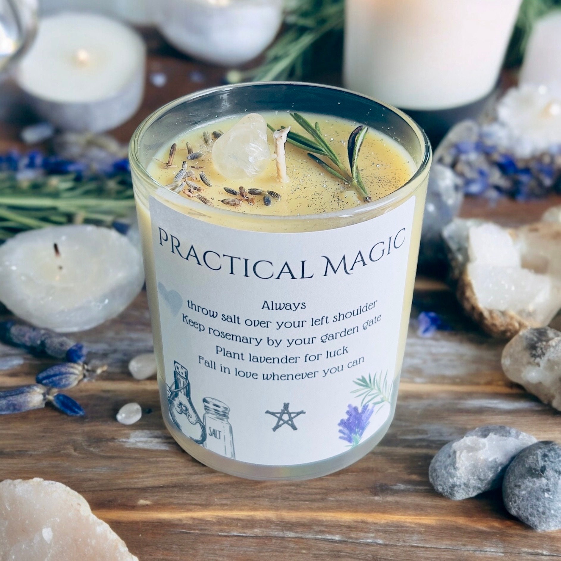 Practical Magic Candle - Etsy