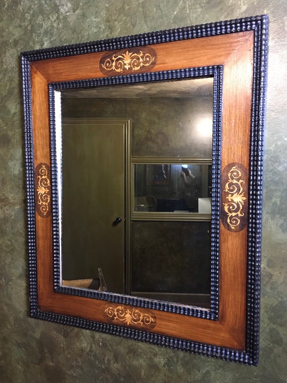 17th century Dutch style ripple molded frame.