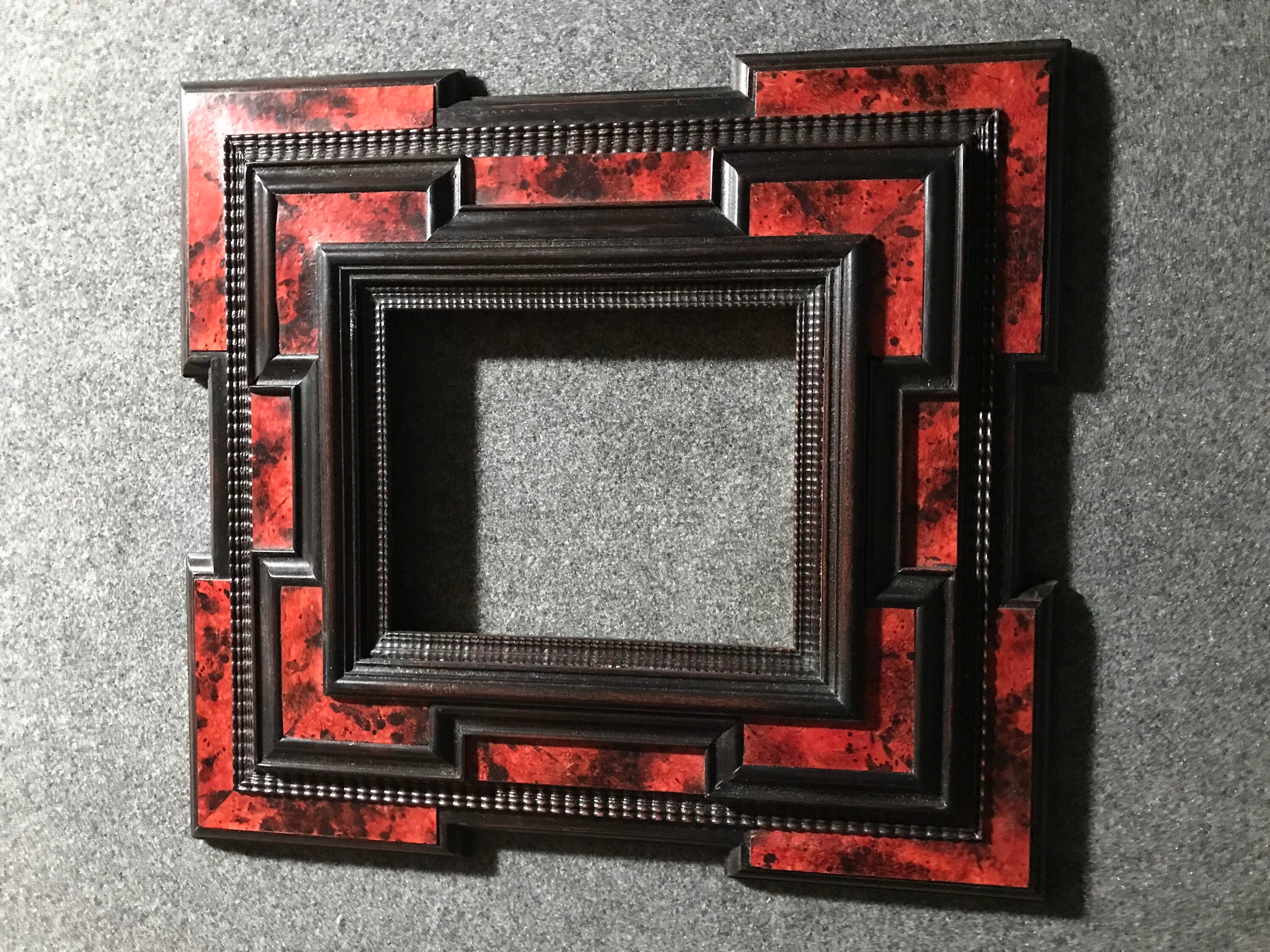 Made to Order 17th Century Dutch Style Ripple Molded Frame With Double ...