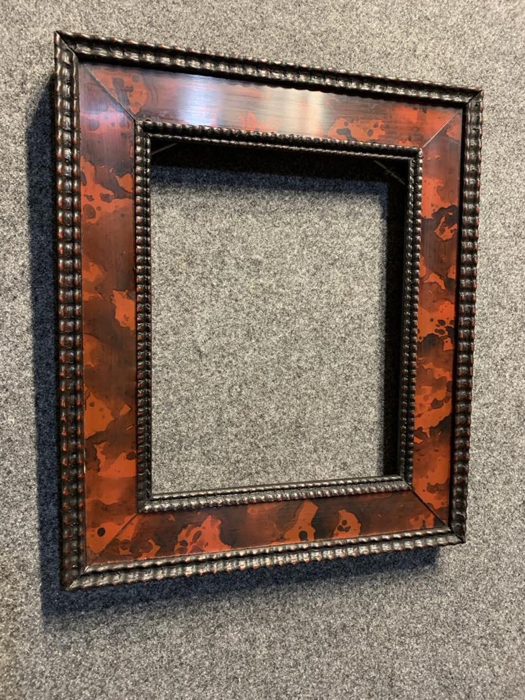 Made to Order 2" Wide Faux Tortoise Shell Ripple Frame - Etsy