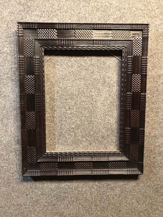 17th century Dutch style ripple molded frame.