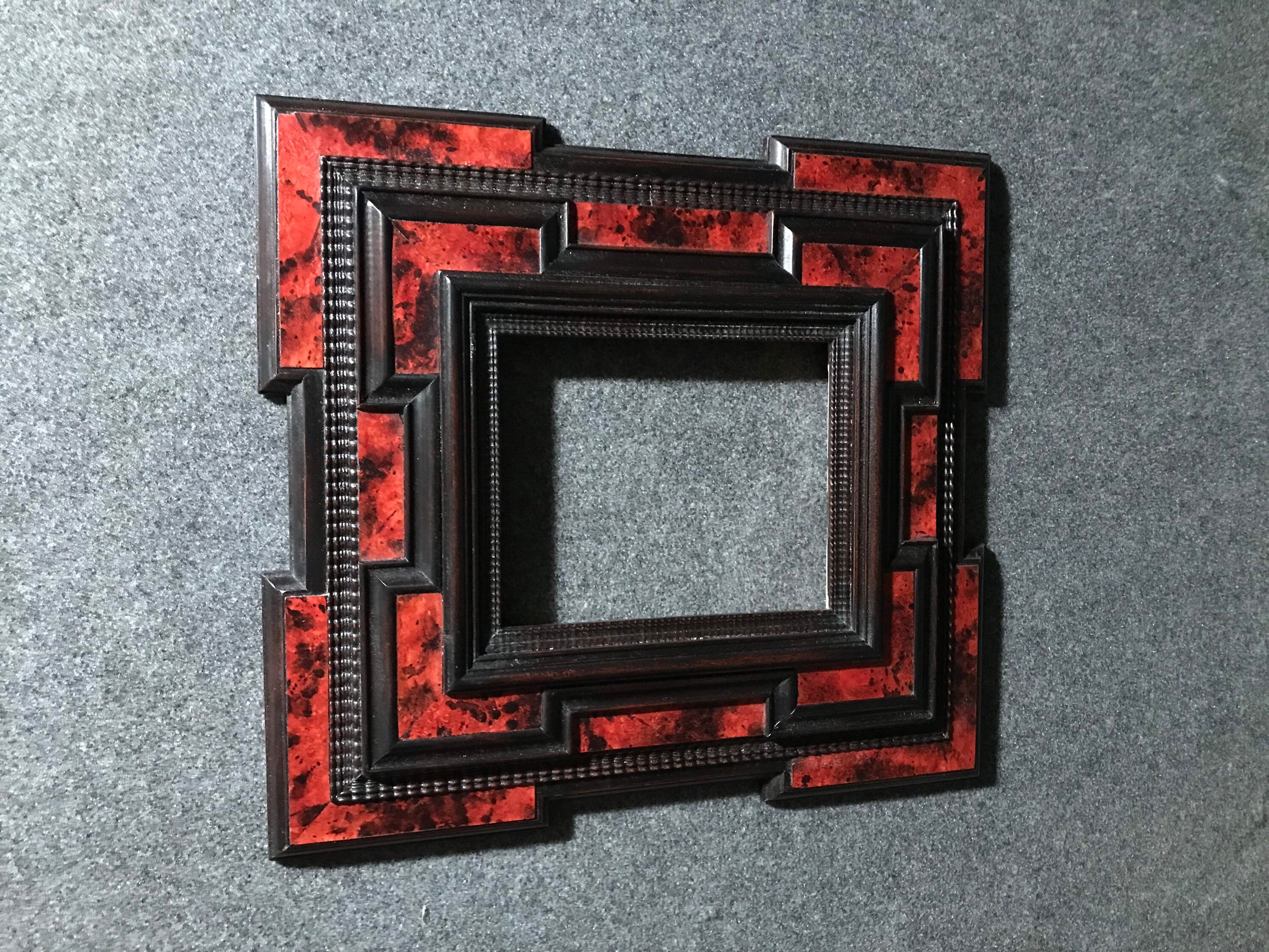 Made to Order 17th Century Dutch Style Ripple Molded Frame With Double ...