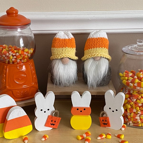 Candy Corn Gnome - Etsy