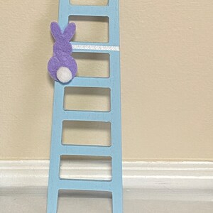 Easter Ladder - Tiered Tray Ladder - Spring Decor - Peep Ladder ...