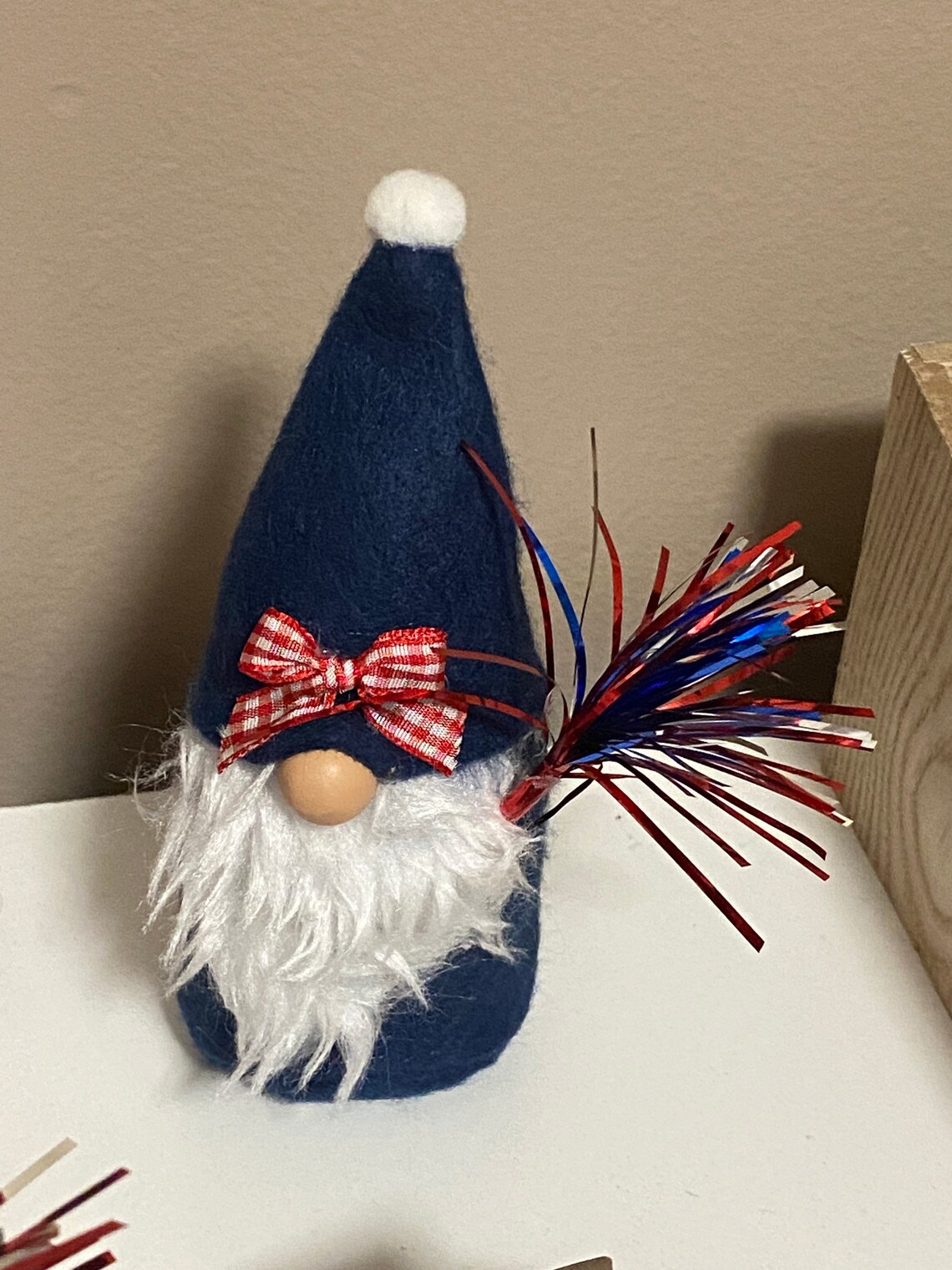 Summer Gnome Patriotic Gnome 4th of July Gnome Red White - Etsy