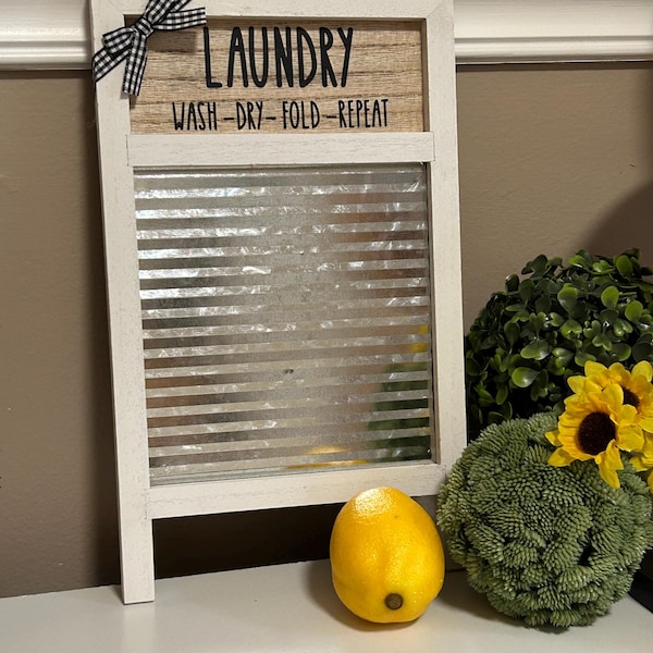 Laundry Washboard - Etsy